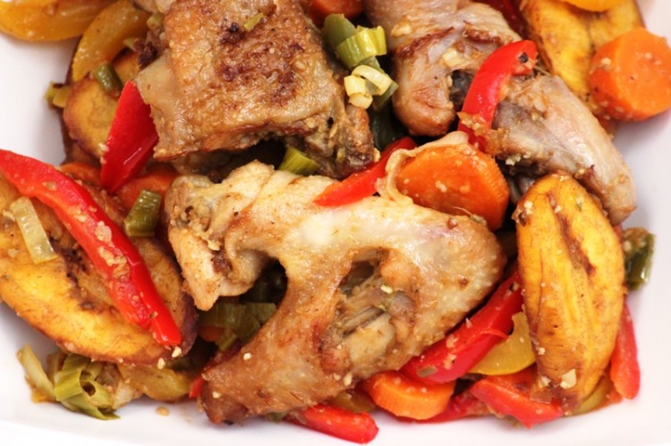 LE POULET DG (RECETTE CAMEROUNAISE)